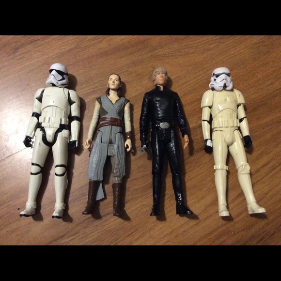 Hasbro | Toys | Star Wars Luke Rey Storm Trooper Action Figures | Poshmark